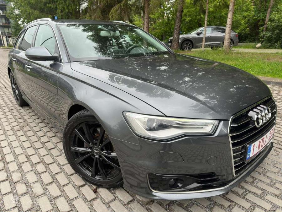 Grey Audi A6 2015 in Vilnius, with an engine capacity of 1.97 L and mileage of 271 thousand km for 12900 €, photo 13 on AUTOMOTO.COM.LV
