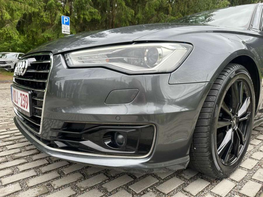 Grey Audi A6 2015 in Vilnius, with an engine capacity of 1.97 L and mileage of 271 thousand km for 12900 €, photo 15 on AUTOMOTO.COM.LV