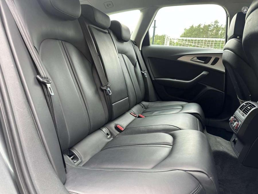 Grey Audi A6 2015 in Vilnius, with an engine capacity of 1.97 L and mileage of 271 thousand km for 12900 €, photo 31 on AUTOMOTO.COM.LV