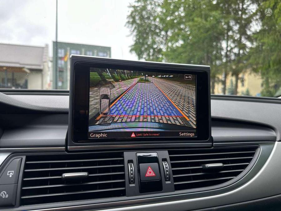 Grey Audi A6 2015 in Vilnius, with an engine capacity of 1.97 L and mileage of 271 thousand km for 12900 €, photo 37 on AUTOMOTO.COM.LV