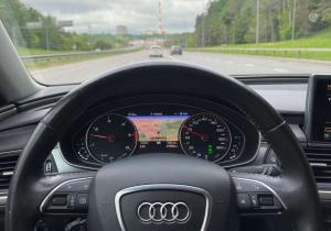 Grey Audi A6 2015 in Vilnius, with an engine capacity of 1.97 L and mileage of 271 thousand km for 12900 €, photo 43 on AUTOMOTO.COM.LV
