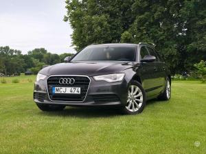 Grey Audi A6 2015 in Kaunas, with an engine capacity of 1.97 L and mileage of 315 thousand km for 10999 €, photo  on AUTOMOTO.COM.LV