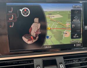 Grey Audi A6 2015 in Tartu, with an engine capacity of 3.00 L and mileage of 338 thousand km for 17950 €, photo 17 on AUTOMOTO.COM.LV