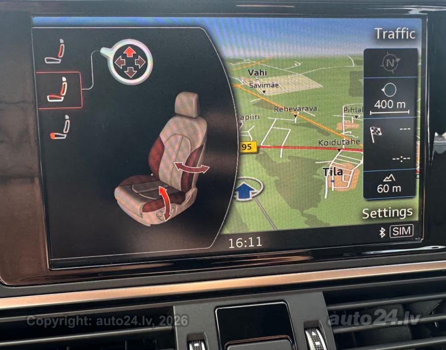 Grey Audi A6 2015 in Tartu, with an engine capacity of 3.00 L and mileage of 338 thousand km for 17950 €, photo 17 on AUTOMOTO.COM.LV