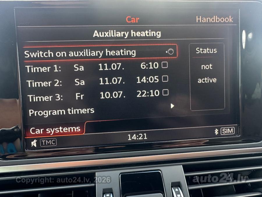 Grey Audi A6 2015 in Tartu, with an engine capacity of 3.00 L and mileage of 338 thousand km for 17950 €, photo 21 on AUTOMOTO.COM.LV