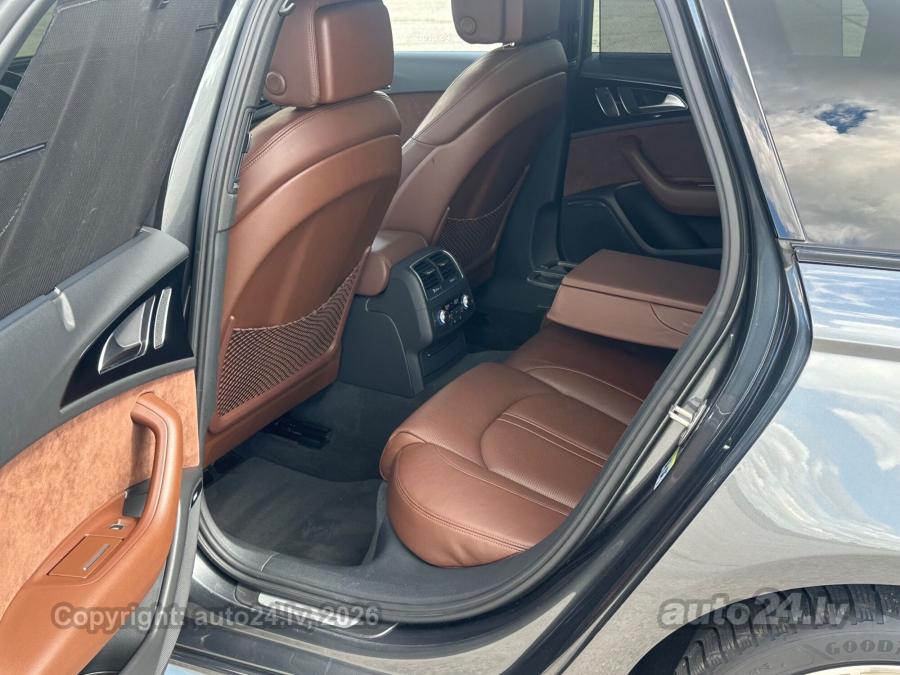 Grey Audi A6 2015 in Tartu, with an engine capacity of 3.00 L and mileage of 338 thousand km for 17950 €, photo 28 on AUTOMOTO.COM.LV