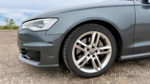 Grey Audi A6 2015 in Tallinn, with an engine capacity of 3.00 L and mileage of 358 thousand km for 14999 €, photo 7 on AUTOMOTO.COM.LV