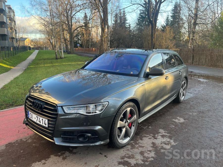 Grey Audi A6 2015 in Riga, with an engine capacity of 3.00 L and mileage of 230 thousand km for 21900 €, photo 1 on AUTOMOTO.COM.LV