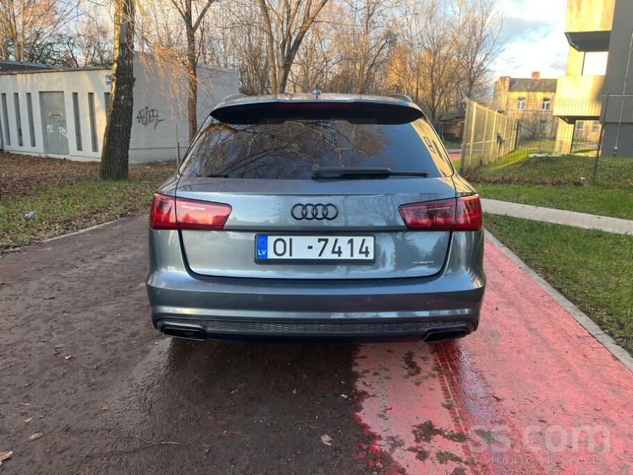 Grey Audi A6 2015 in Riga, with an engine capacity of 3.00 L and mileage of 230 thousand km for 21900 €, photo 5 on AUTOMOTO.COM.LV