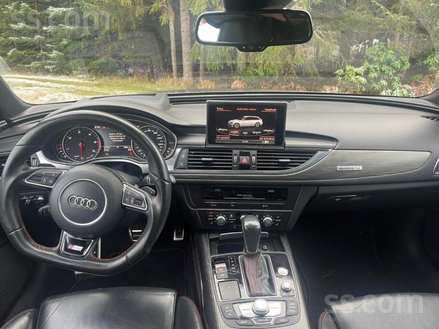 Grey Audi A6 2015 in Riga, with an engine capacity of 3.00 L and mileage of 230 thousand km for 21900 €, photo 10 on AUTOMOTO.COM.LV