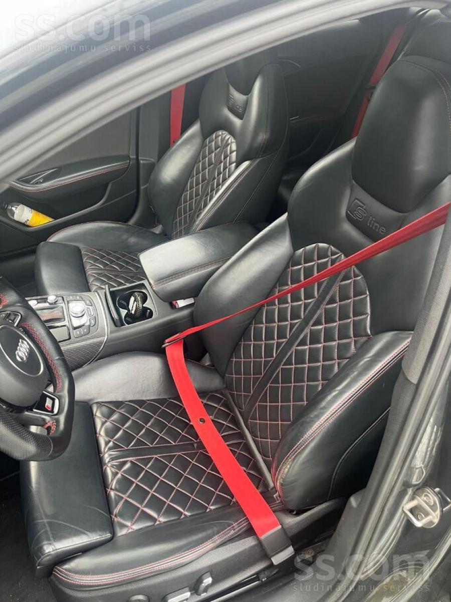 Grey Audi A6 2015 in Riga, with an engine capacity of 3.00 L and mileage of 230 thousand km for 21900 €, photo 11 on AUTOMOTO.COM.LV