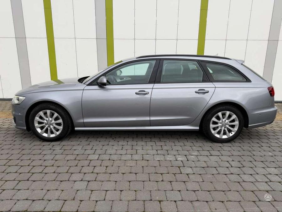 Grey Audi A6 2015 in Raseiniai, with an engine capacity of 1.97 L and mileage of 229 thousand km for 11300 €, photo 3 on AUTOMOTO.COM.LV