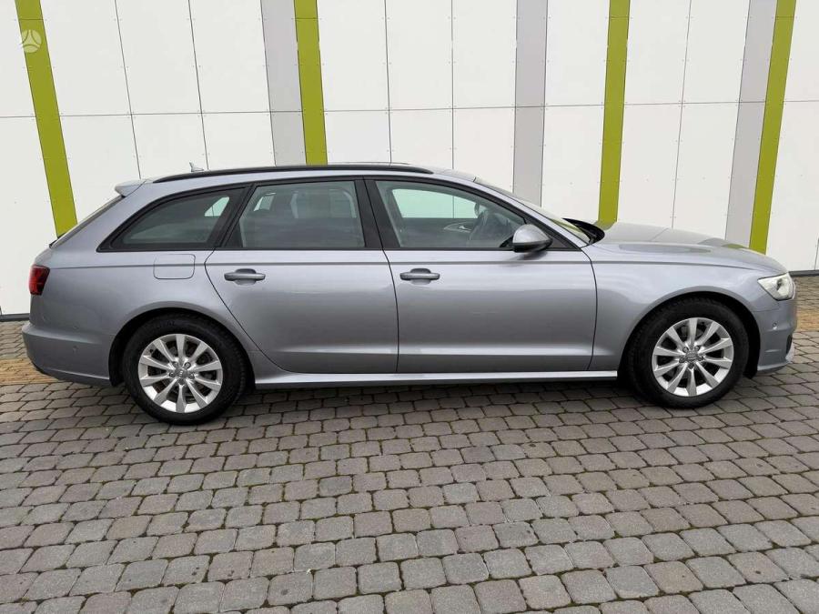 Grey Audi A6 2015 in Raseiniai, with an engine capacity of 1.97 L and mileage of 229 thousand km for 11300 €, photo 7 on AUTOMOTO.COM.LV