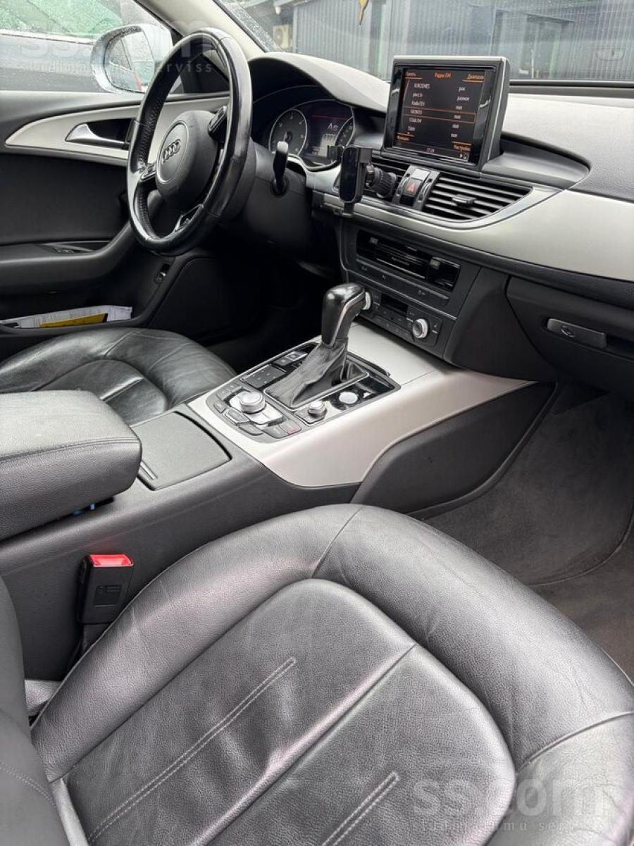 Grey Audi A6 2015 in Talsi, with an engine capacity of 2.00 L and mileage of 278 thousand km for 9900 €, photo 6 on AUTOMOTO.COM.LV