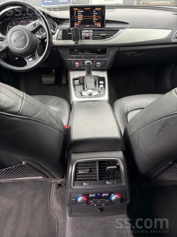 Grey Audi A6 2015 in Talsi, with an engine capacity of 2.00 L and mileage of 278 thousand km for 9900 €, photo 6 on AUTOMOTO.COM.LV