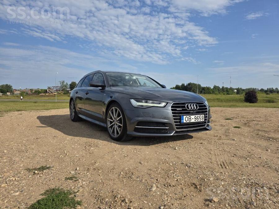 Grey Audi A6 2015 in Daugavpils, with an engine capacity of 3.00 L and mileage of 249 thousand km for 13690 €, photo 1 on AUTOMOTO.COM.LV