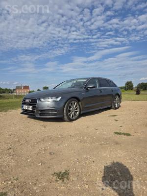 Grey Audi A6 2015 in Daugavpils, with an engine capacity of 3.00 L and mileage of 249 thousand km for 13690 €, photo 3 on AUTOMOTO.COM.LV