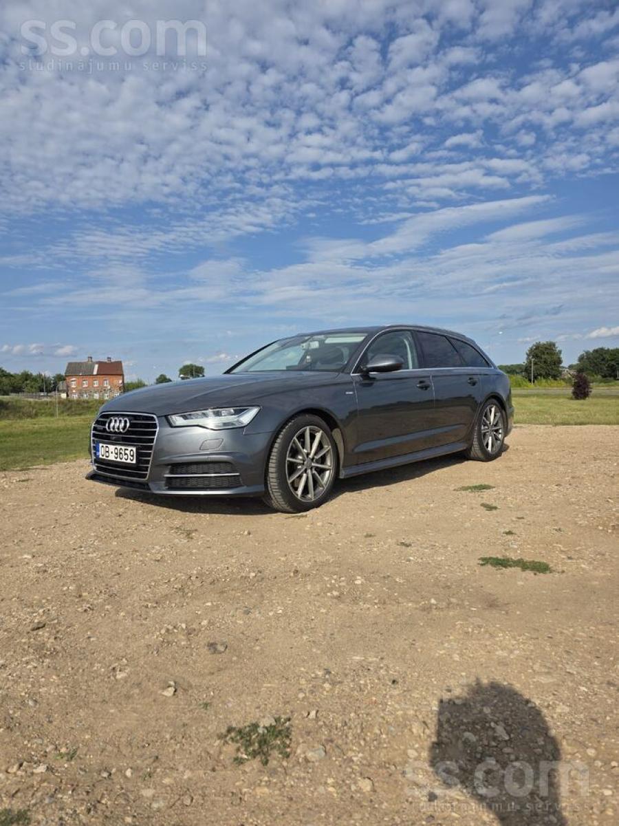 Grey Audi A6 2015 in Daugavpils, with an engine capacity of 3.00 L and mileage of 249 thousand km for 13690 €, photo 3 on AUTOMOTO.COM.LV