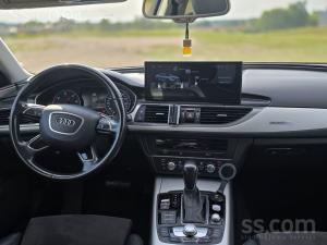 Grey Audi A6 2015 in Daugavpils, with an engine capacity of 3.00 L and mileage of 249 thousand km for 13690 €, photo 8 on AUTOMOTO.COM.LV