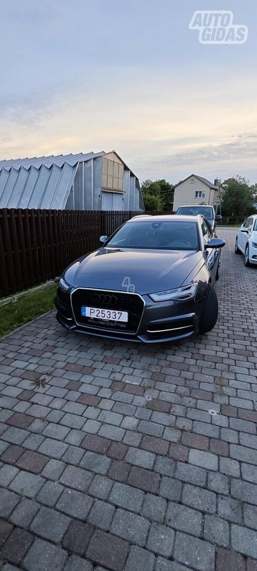 Pelēks Audi A6 2015 Viļņa, ar dzinēja tilpumu 3.00 L un nobraukumu 267 tūkst. km par 14500 €, foto 3 vietnē AUTOMOTO.COM.LV