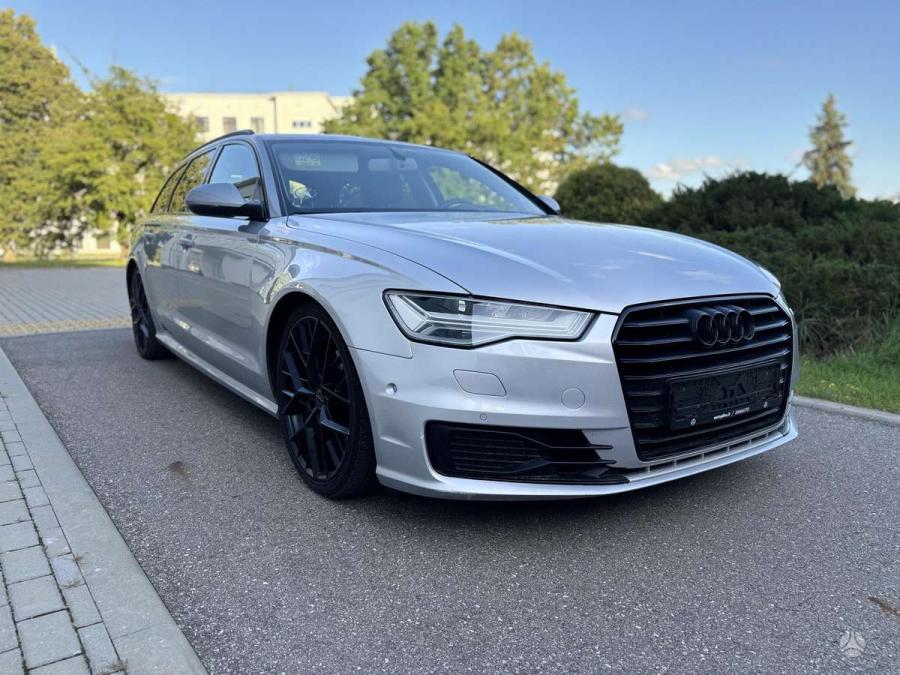 Pelēks Audi A6 2015 Kauņa, ar dzinēja tilpumu 1.97 L un nobraukumu 210 tūkst. km par 13700 €, foto 1 vietnē AUTOMOTO.COM.LV