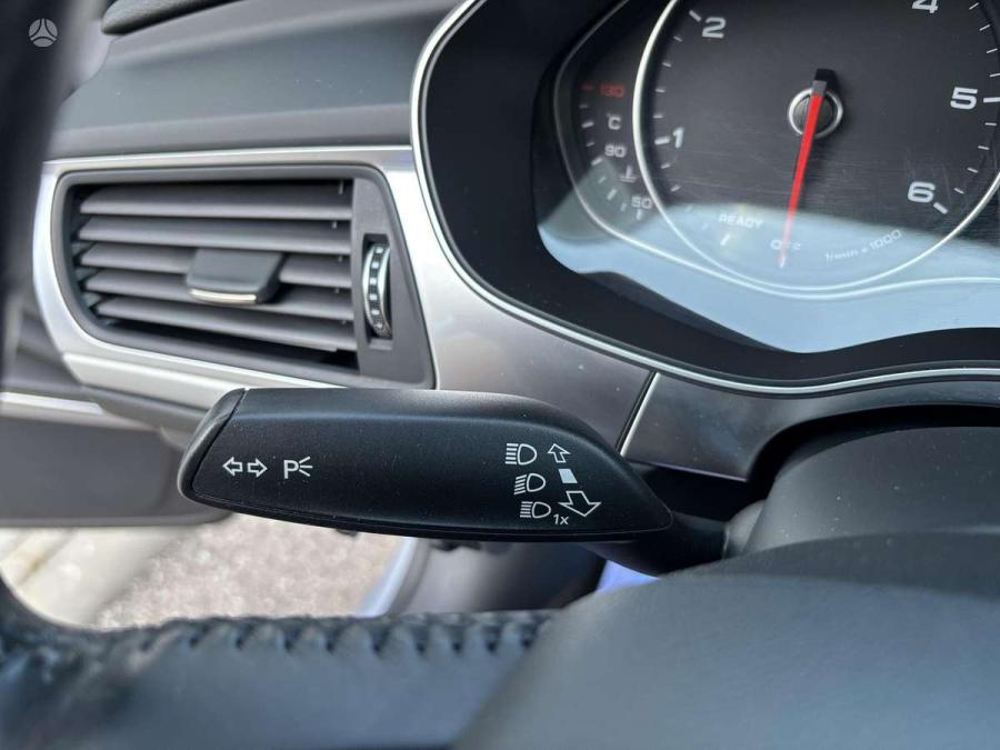 Pelēks Audi A6 2015 Kauņa, ar dzinēja tilpumu 1.97 L un nobraukumu 210 tūkst. km par 13700 €, foto 24 vietnē AUTOMOTO.COM.LV