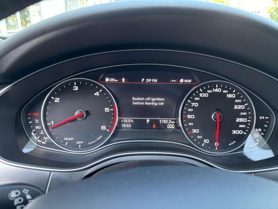 Pelēks Audi A6 2015 Kauņa, ar dzinēja tilpumu 1.97 L un nobraukumu 210 tūkst. km par 13700 €, foto 30 vietnē AUTOMOTO.COM.LV