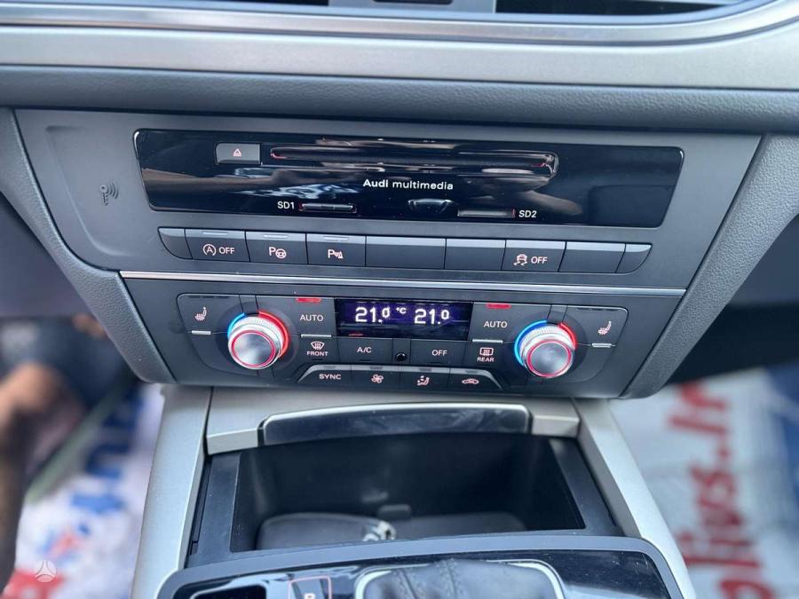 Pelēks Audi A6 2015 Kauņa, ar dzinēja tilpumu 1.97 L un nobraukumu 210 tūkst. km par 13700 €, foto 37 vietnē AUTOMOTO.COM.LV