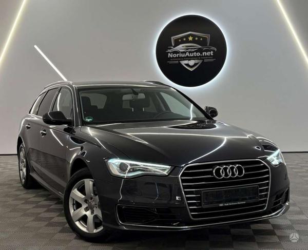 Pelēks Audi A6 2015 Marijampole, ar dzinēja tilpumu 1.97 L un nobraukumu 214 tūkst. km par 12750 €, foto 1 vietnē AUTOMOTO.COM.LV