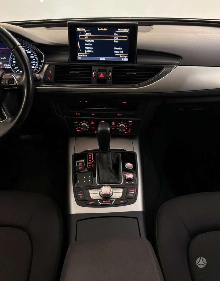 Pelēks Audi A6 2015 Marijampole, ar dzinēja tilpumu 1.97 L un nobraukumu 214 tūkst. km par 12750 €, foto 15 vietnē AUTOMOTO.COM.LV