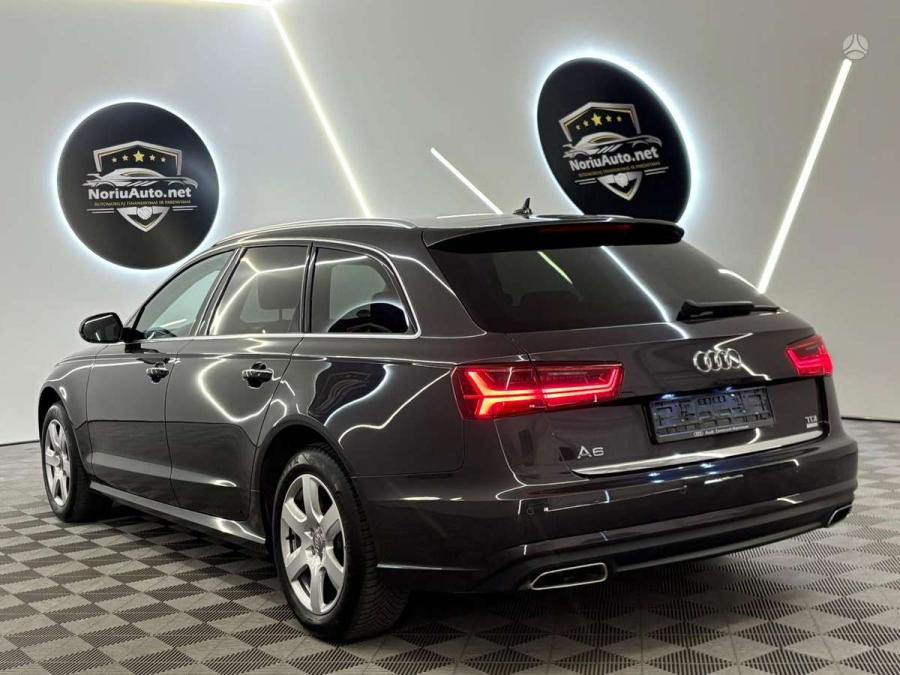 Pelēks Audi A6 2015 Marijampole, ar dzinēja tilpumu 1.97 L un nobraukumu 214 tūkst. km par 12750 €, foto 31 vietnē AUTOMOTO.COM.LV