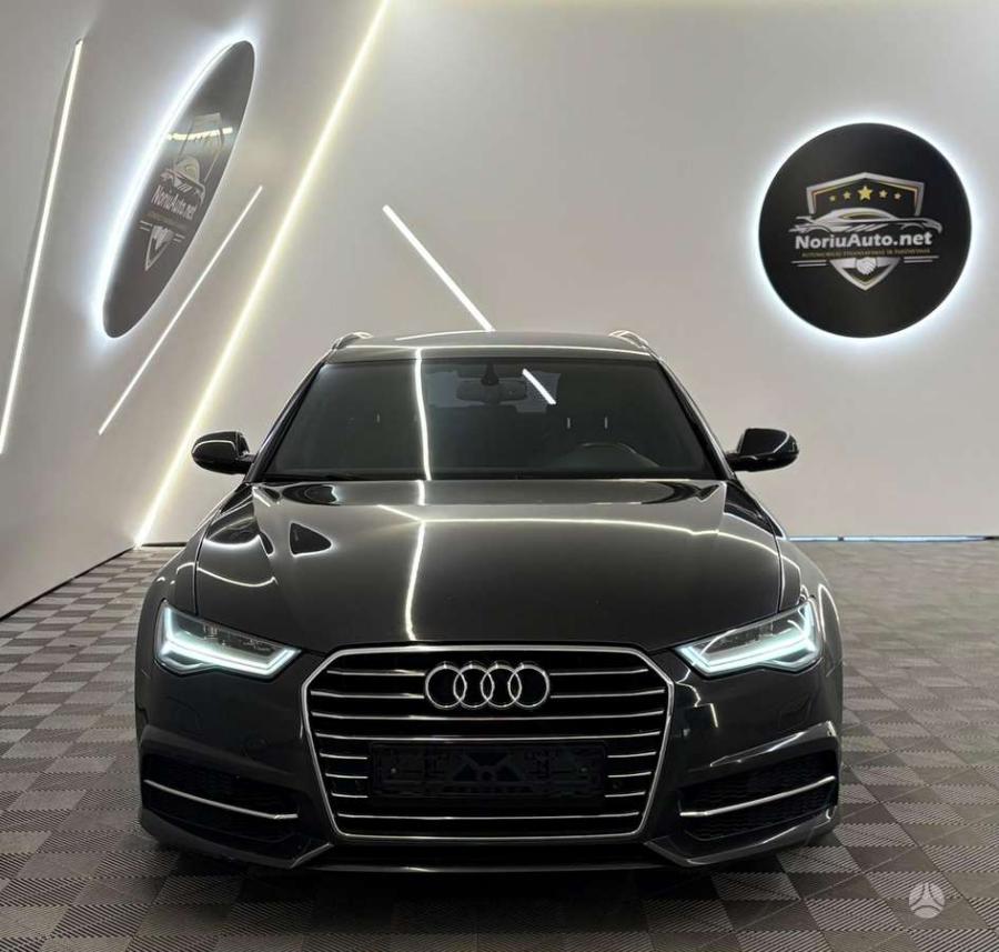 Grey Audi A6 2015 in Marijampole, with an engine capacity of 1.97 L and mileage of 293 thousand km for 13999 €, photo 10 on AUTOMOTO.COM.LV