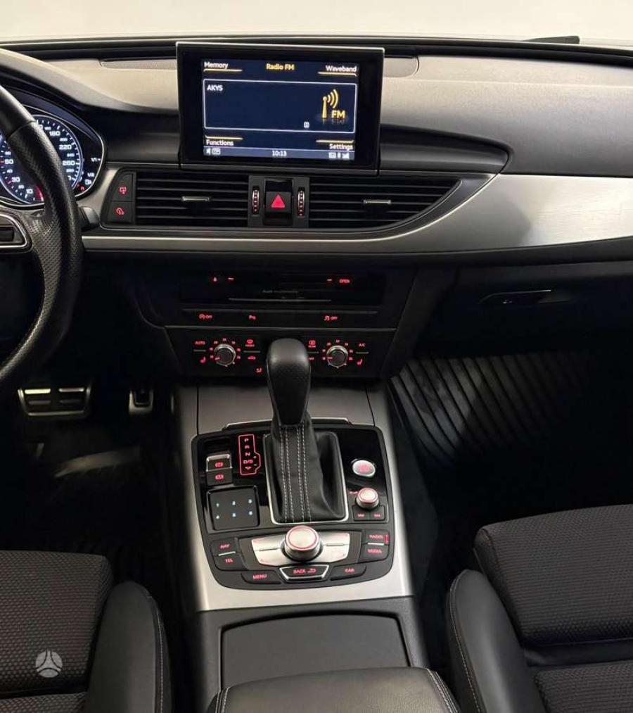 Grey Audi A6 2015 in Marijampole, with an engine capacity of 1.97 L and mileage of 293 thousand km for 13999 €, photo 17 on AUTOMOTO.COM.LV