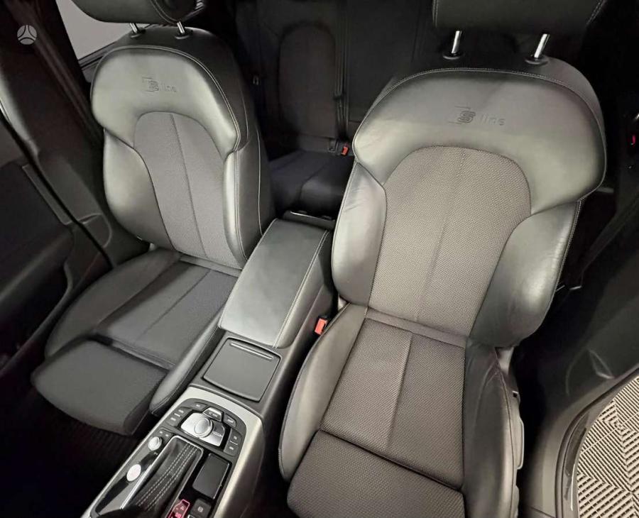 Grey Audi A6 2015 in Marijampole, with an engine capacity of 1.97 L and mileage of 293 thousand km for 13999 €, photo 25 on AUTOMOTO.COM.LV