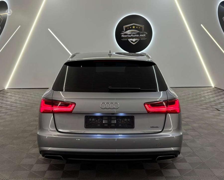 Grey Audi A6 2015 in Marijampole, with an engine capacity of 2.97 L and mileage of 265 thousand km for 13999 €, photo 23 on AUTOMOTO.COM.LV