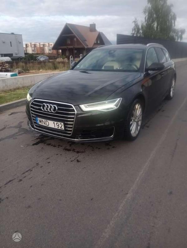 Серый Ауди А6 2015 в Вильнюс, объемом двигателя 2.97 л и пробегом 244 тыс. км за 12750 €, фото 9 на AUTOMOTO.COM.LV