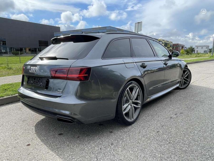 Grey Audi A6 2015 in Vilnius, with an engine capacity of 3.00 L and mileage of 239 thousand km for 17950 €, photo 8 on AUTOMOTO.COM.LV