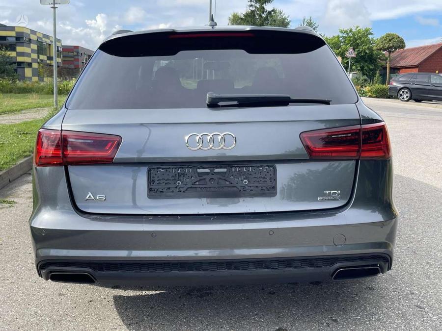 Grey Audi A6 2015 in Vilnius, with an engine capacity of 3.00 L and mileage of 239 thousand km for 17950 €, photo 10 on AUTOMOTO.COM.LV