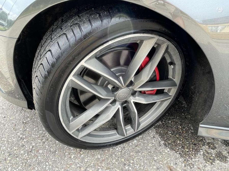 Grey Audi A6 2015 in Vilnius, with an engine capacity of 3.00 L and mileage of 239 thousand km for 17950 €, photo 15 on AUTOMOTO.COM.LV