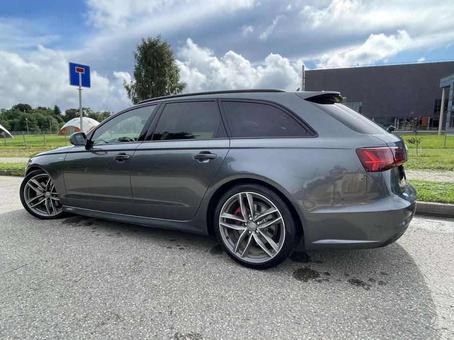 Grey Audi A6 2015 in Vilnius, with an engine capacity of 3.00 L and mileage of 239 thousand km for 17950 €, photo 17 on AUTOMOTO.COM.LV