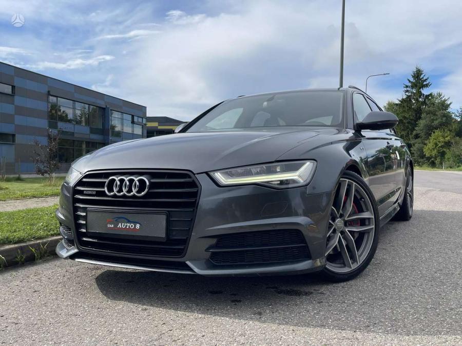 Grey Audi A6 2015 in Vilnius, with an engine capacity of 3.00 L and mileage of 239 thousand km for 17950 €, photo 18 on AUTOMOTO.COM.LV
