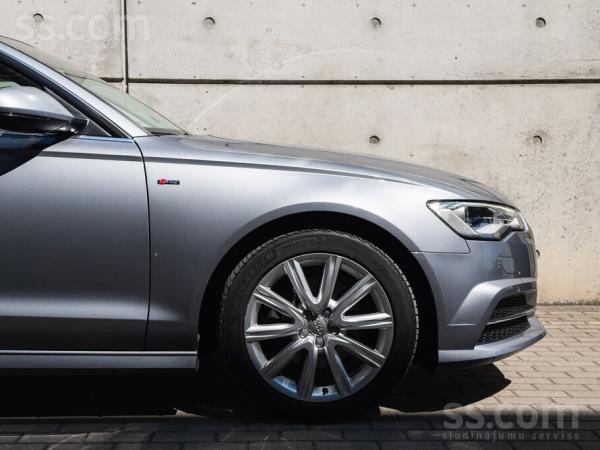 Grey Audi A6 2015 in Riga, with an engine capacity of 2.00 L and mileage of 168 thousand km for 13900 €, photo 5 on AUTOMOTO.COM.LV