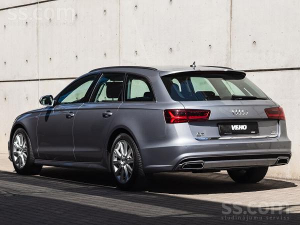 Grey Audi A6 2015 in Riga, with an engine capacity of 2.00 L and mileage of 168 thousand km for 13900 €, photo 8 on AUTOMOTO.COM.LV