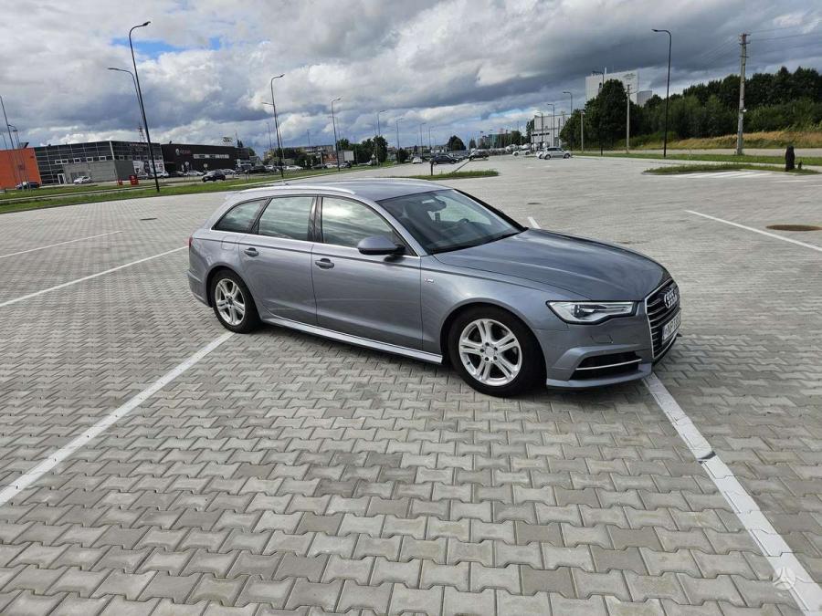 Grey Audi A6 2015 in Silale, with an engine capacity of 1.97 L and mileage of 180 thousand km for 10900 €, photo 5 on AUTOMOTO.COM.LV