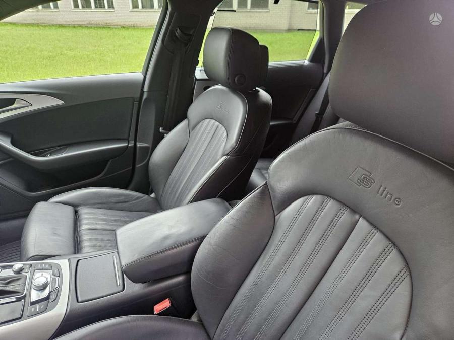 Grey Audi A6 2015 in Silale, with an engine capacity of 1.97 L and mileage of 180 thousand km for 10900 €, photo 8 on AUTOMOTO.COM.LV