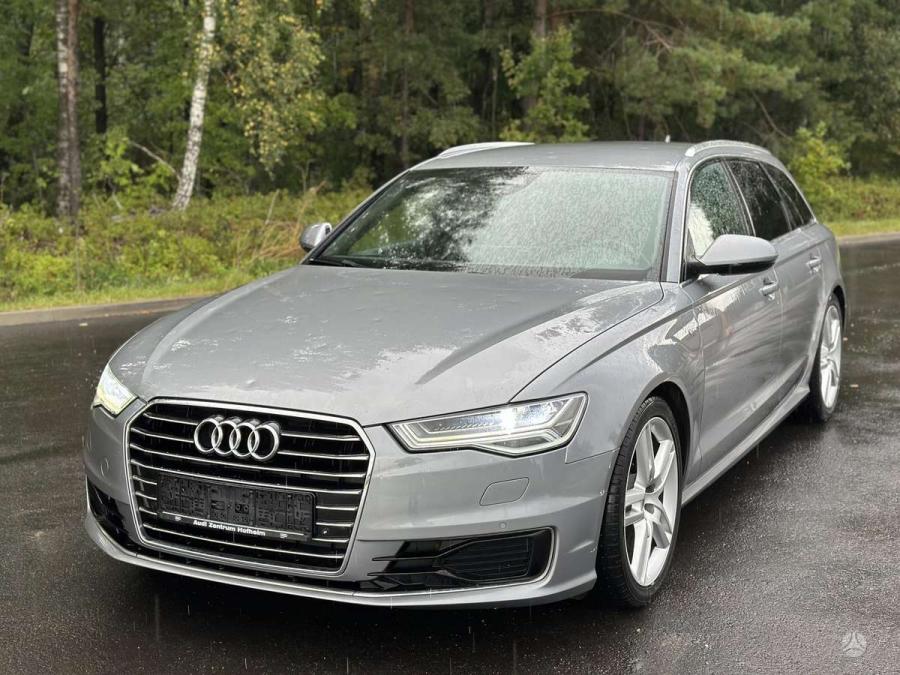 Grey Audi A6 2015 in Kaunas, with an engine capacity of 1.97 L and mileage of 212 thousand km for 10450 €, photo 4 on AUTOMOTO.COM.LV