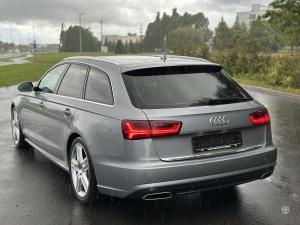 Grey Audi A6 2015 in Kaunas, with an engine capacity of 1.97 L and mileage of 212 thousand km for 10450 €, photo 5 on AUTOMOTO.COM.LV