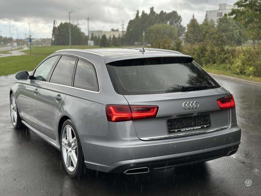 Grey Audi A6 2015 in Kaunas, with an engine capacity of 1.97 L and mileage of 212 thousand km for 10450 €, photo 5 on AUTOMOTO.COM.LV