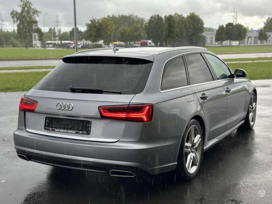 Grey Audi A6 2015 in Kaunas, with an engine capacity of 1.97 L and mileage of 212 thousand km for 10450 €, photo 6 on AUTOMOTO.COM.LV