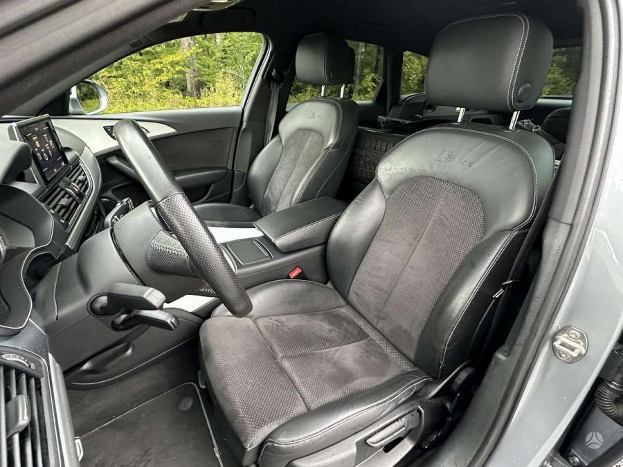 Grey Audi A6 2015 in Kaunas, with an engine capacity of 1.97 L and mileage of 212 thousand km for 10450 €, photo 7 on AUTOMOTO.COM.LV